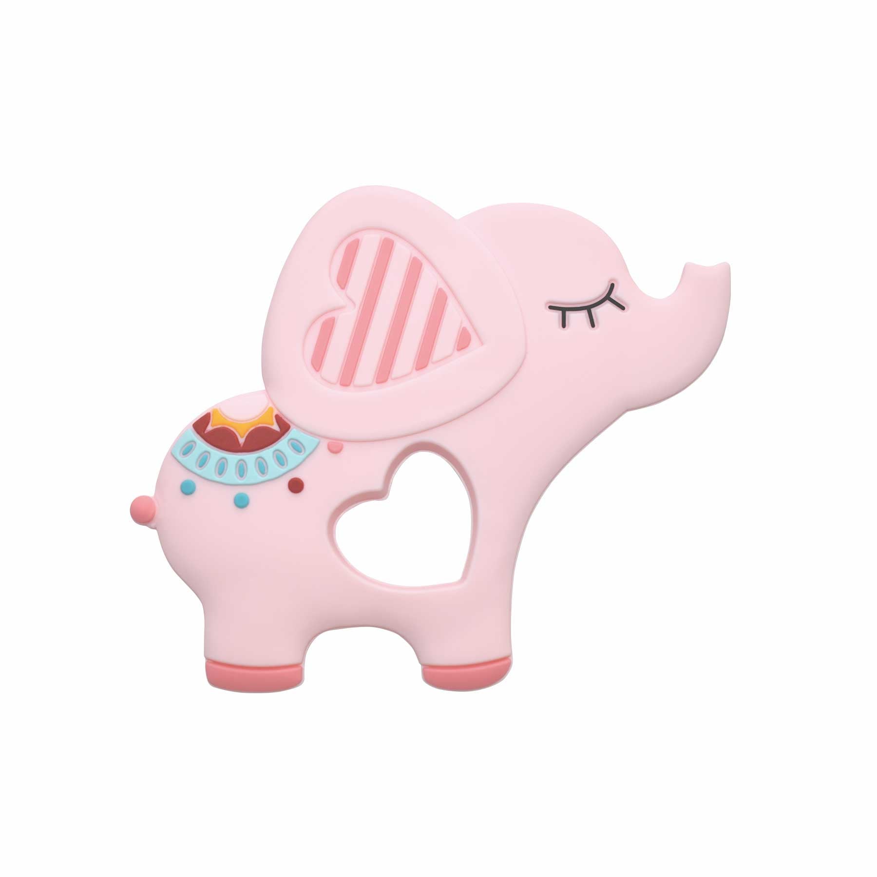 Elephant Teether | Food-Grade Silicone Teether | Modern + Cute Design ...